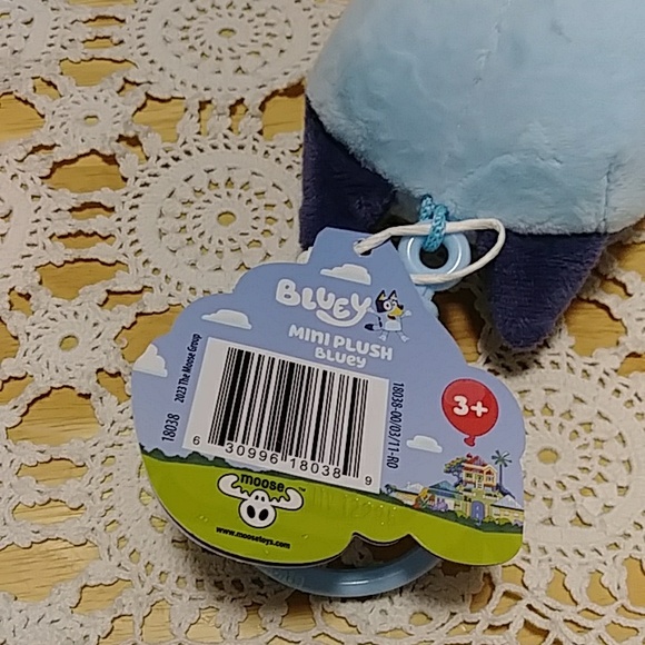 Moose | Other | Bluey Mini Plush Backpack Clip Ages 3 And Up | Poshmark